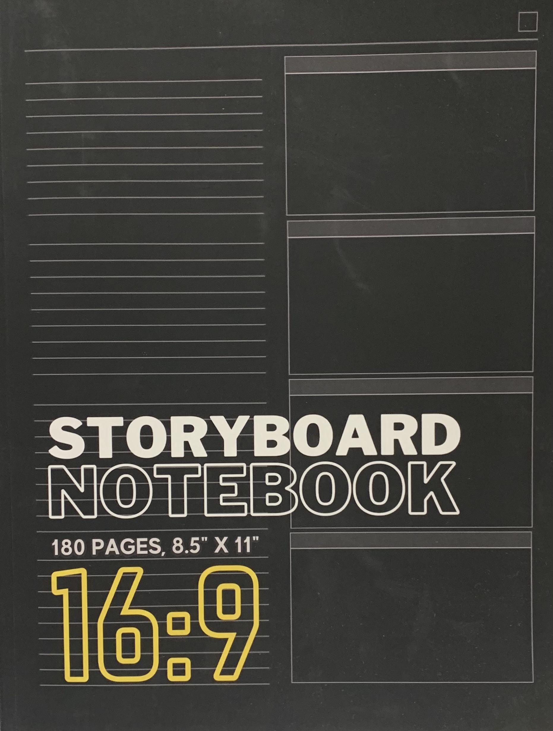 CU Shop: Storyboard Notebook: 16:9 Aspect Ratio | Pro Storyboard ...